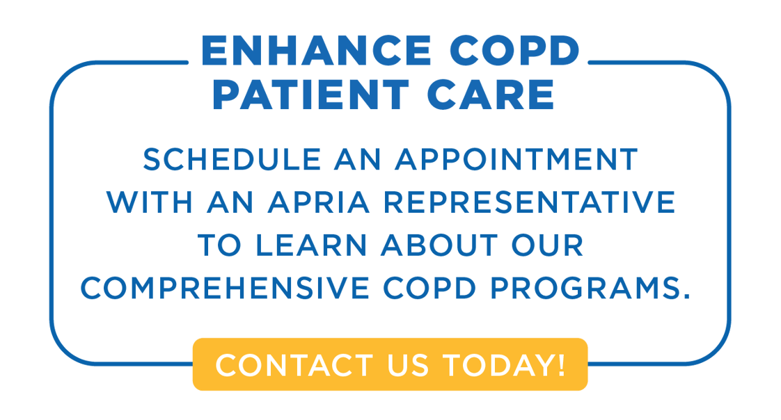 THE COPD PATIENT'S JOURNEY WITH APRIA: HOW APRIA'S PROGRAMS SUPPORT ...