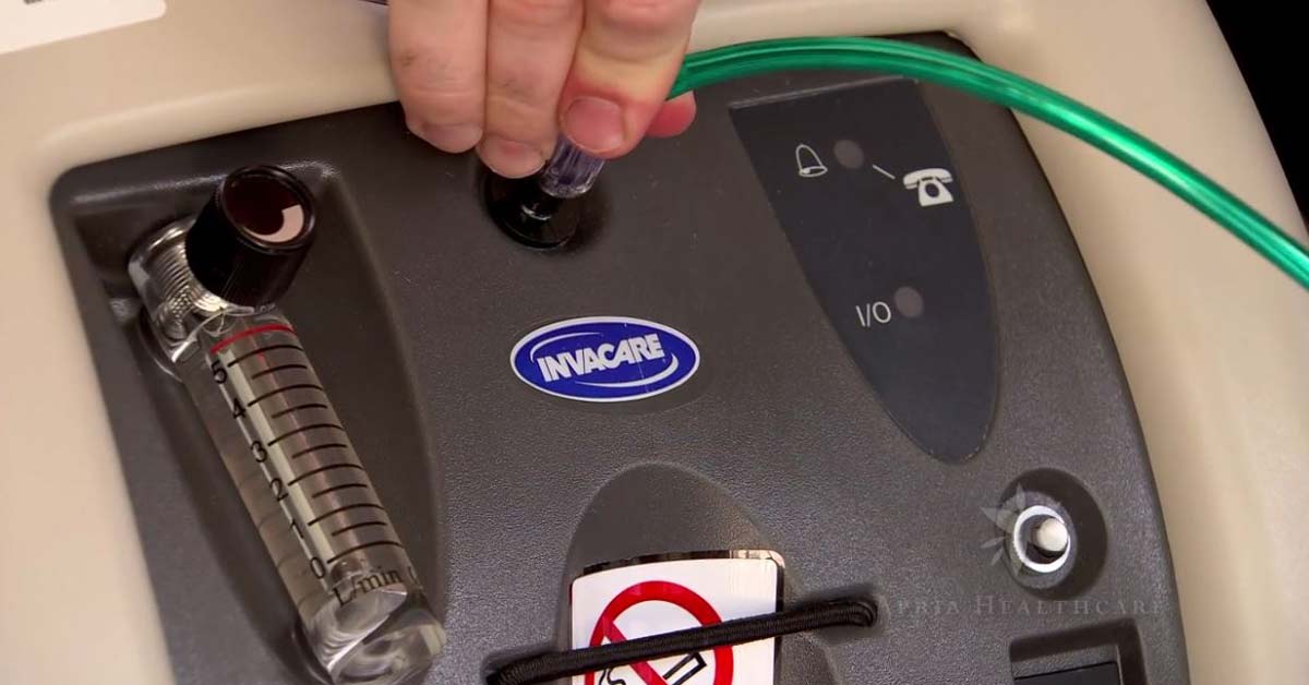 Oxygen machine settings store
