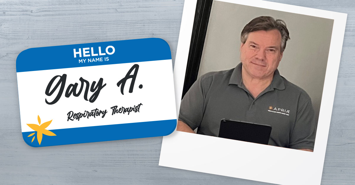 Apria Teammate Spotlight: Gary Ake